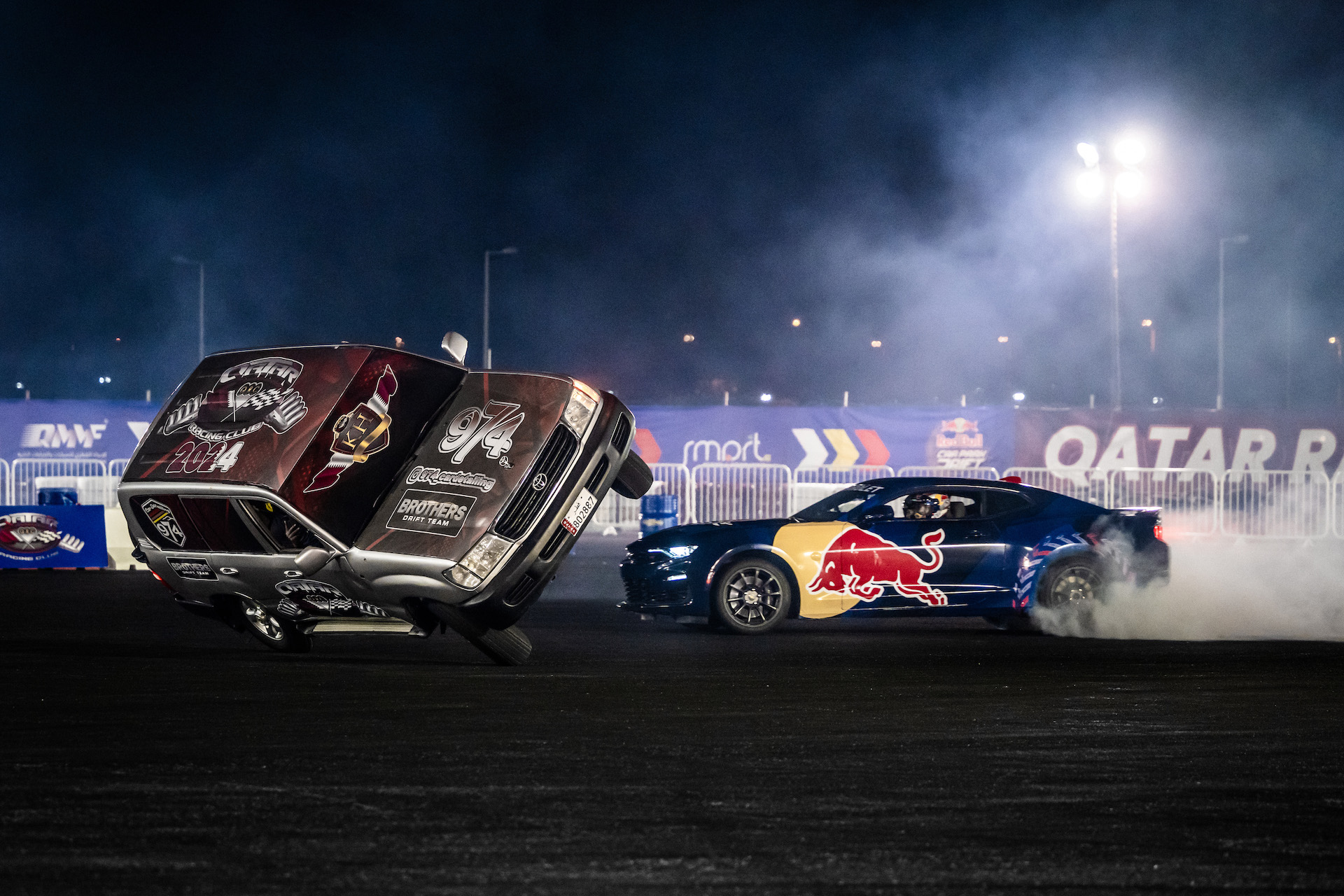 Mubarak Al Dosari crowned national champion of Red Bull Car Park Drift ...