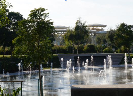 Green areas with water features in Qatar - 7 Doha
